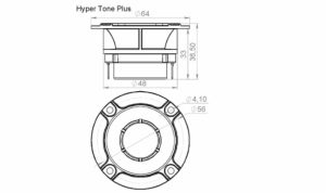 Pride Hyper Tone Plus torvidiskantti — SK-Autosound