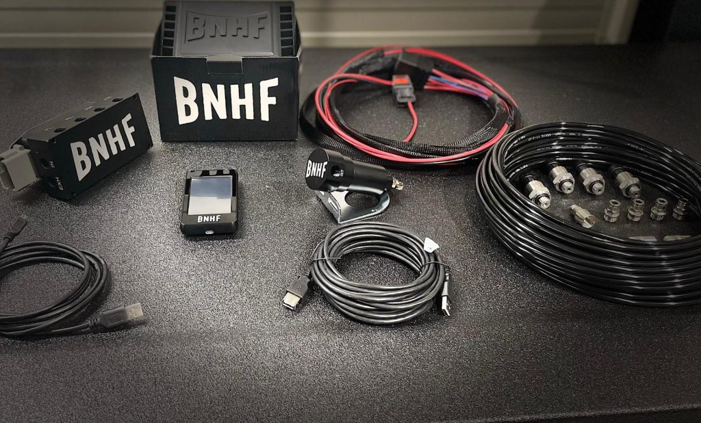 BNHF Edition 1 ilma-alustan ohjaus + 444 kompressori + säiliö — SK-Autosound